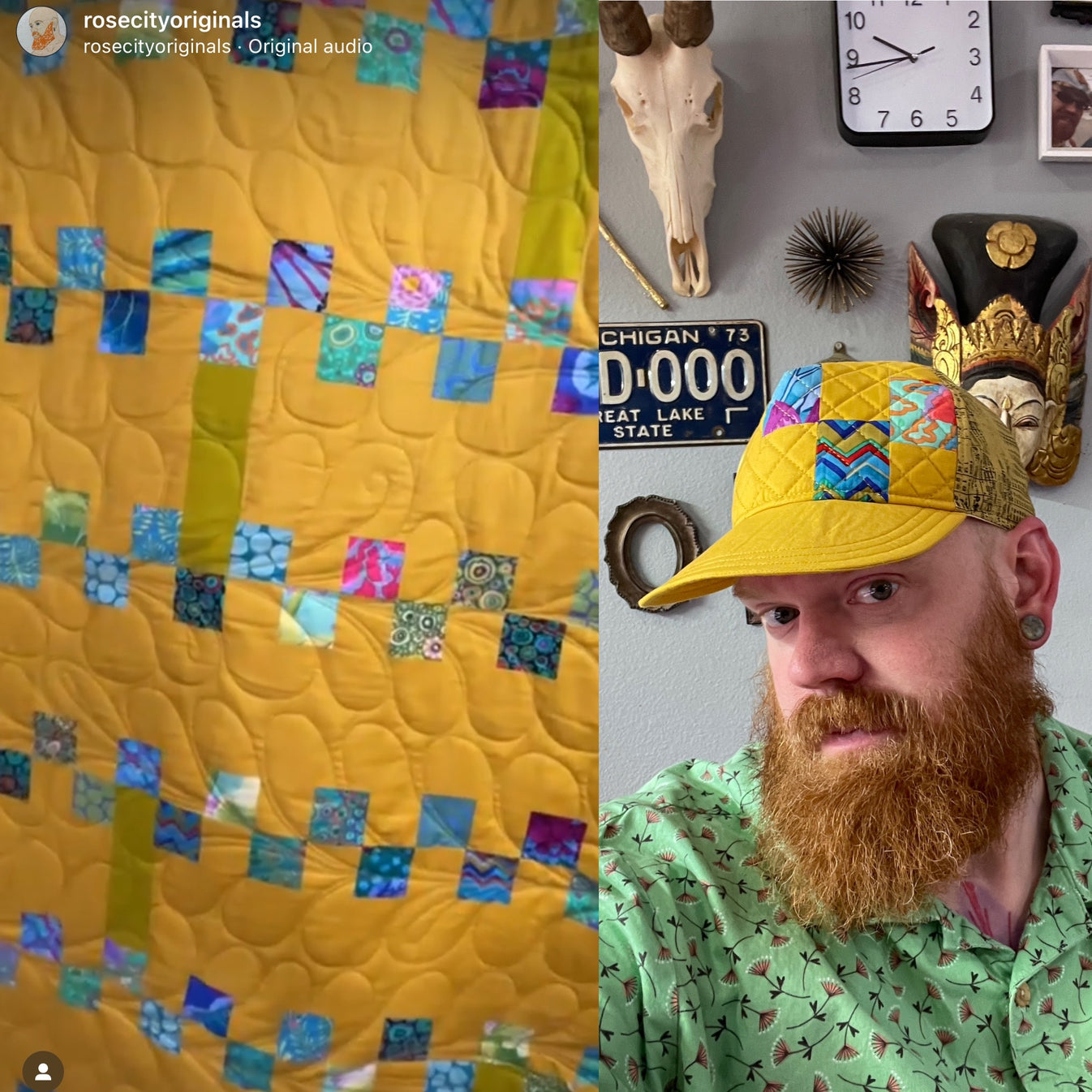 Quilted Trucker Hat - Pattern - PDF Download – RoseCityOriginals