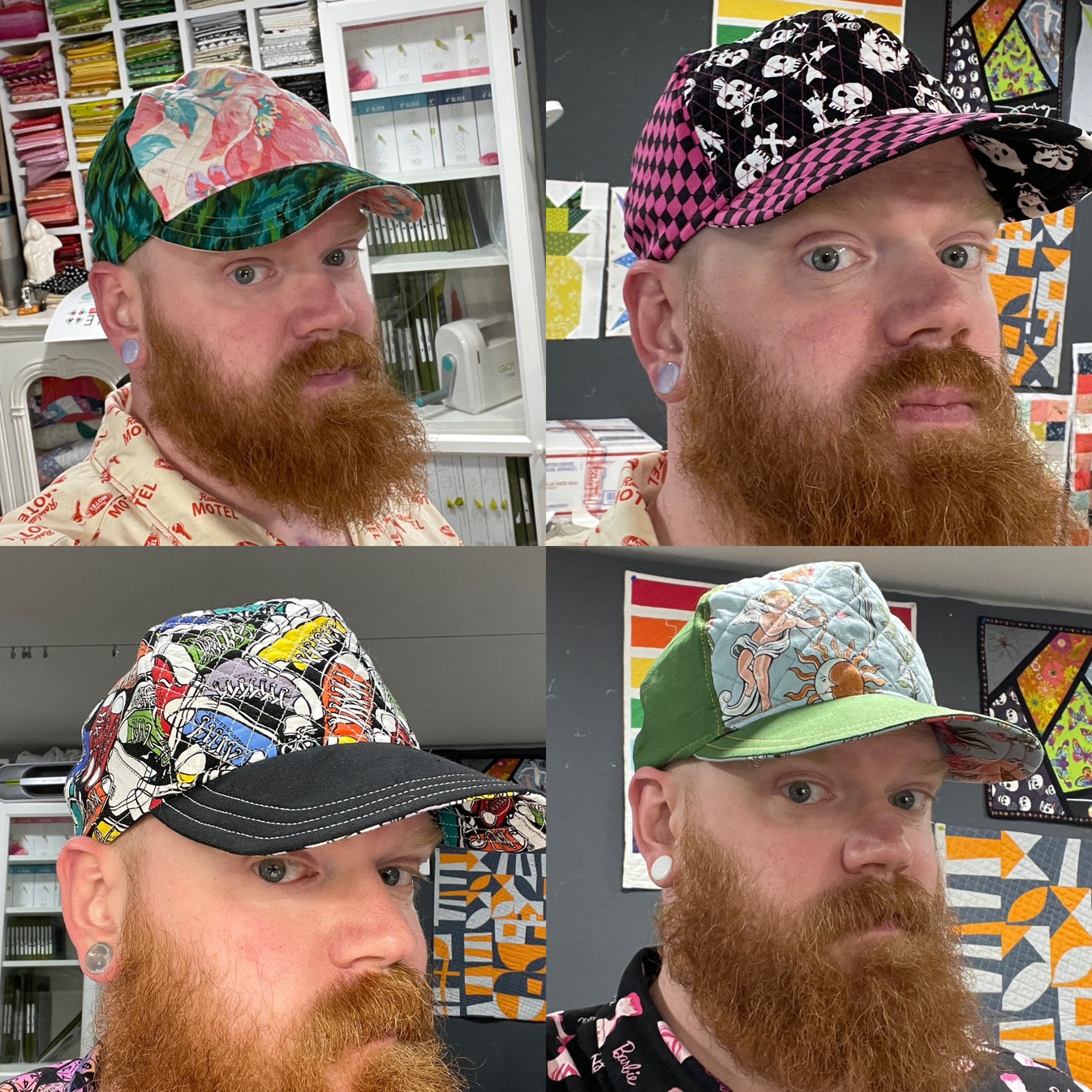 Quilted Trucker Hat - Pattern - PDF Download – RoseCityOriginals